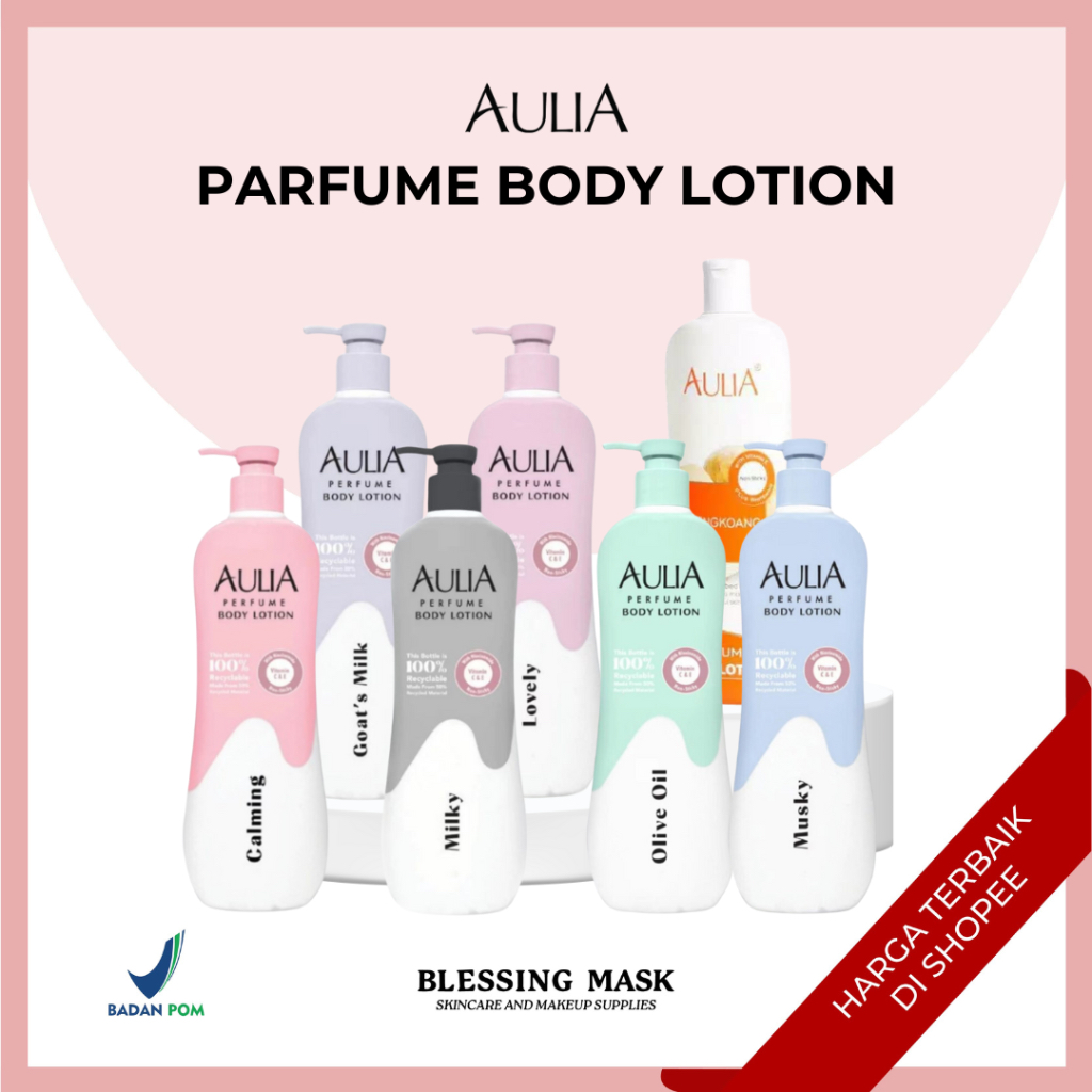 Jual AULIA Perfume Body Lotion - 600mL | Shopee Indonesia
