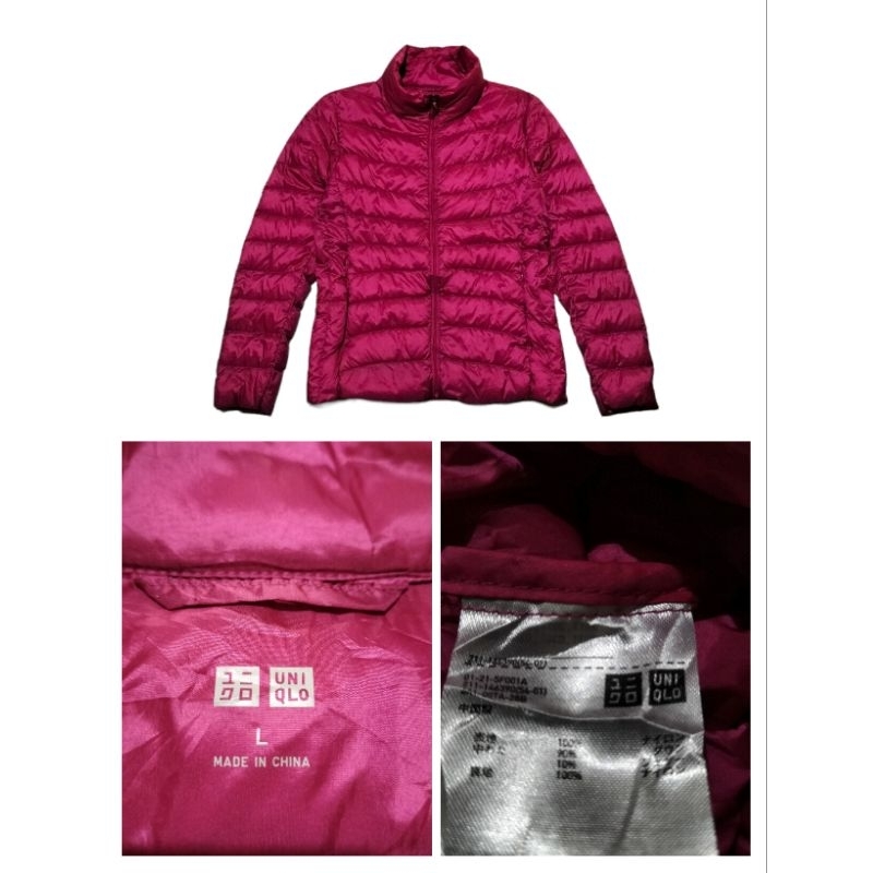 Jual Uniqlo Ultralight Pink, Uniqlo Warm Lined | Shopee Indonesia