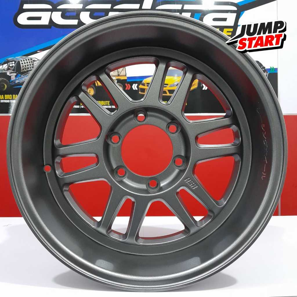 Jual Velg resing r17 hiluk pajero fortuner Hsr Boroko Bly baut 6x139,7 lebar 9 offset 0 semi ...
