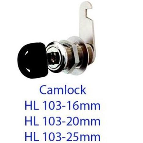 Jual GLX Kunci Laci KBT Cam Lock 16mm / Kunci Loker Besi Camlock Kunci ...