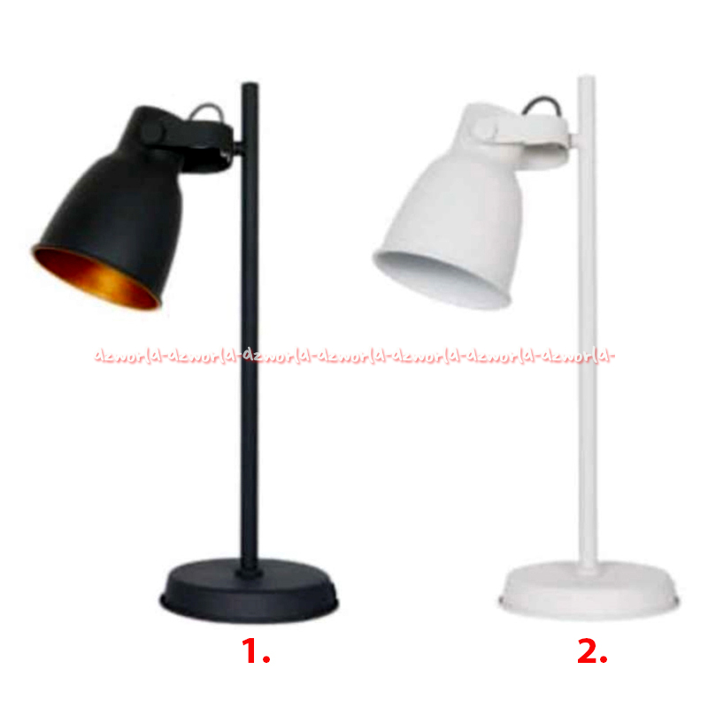 Jual Eglare Lampu Meja Retro Table Lamp White Putih Dan Warna Hitam ...