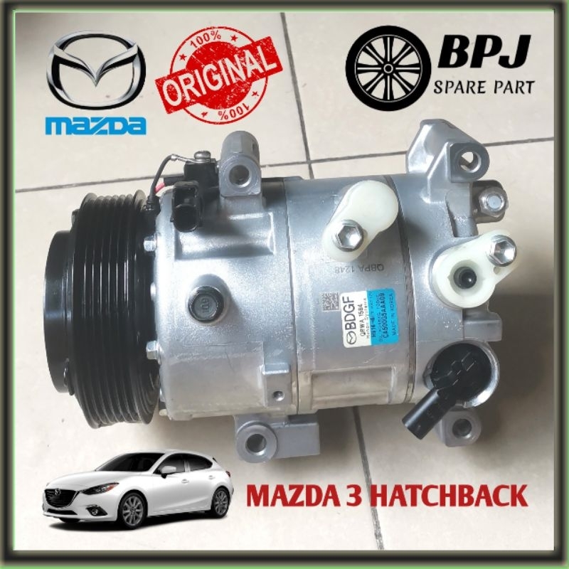 Jual Compressor Compresor Kompresor AC All New Mazda 3 Hatchback ...