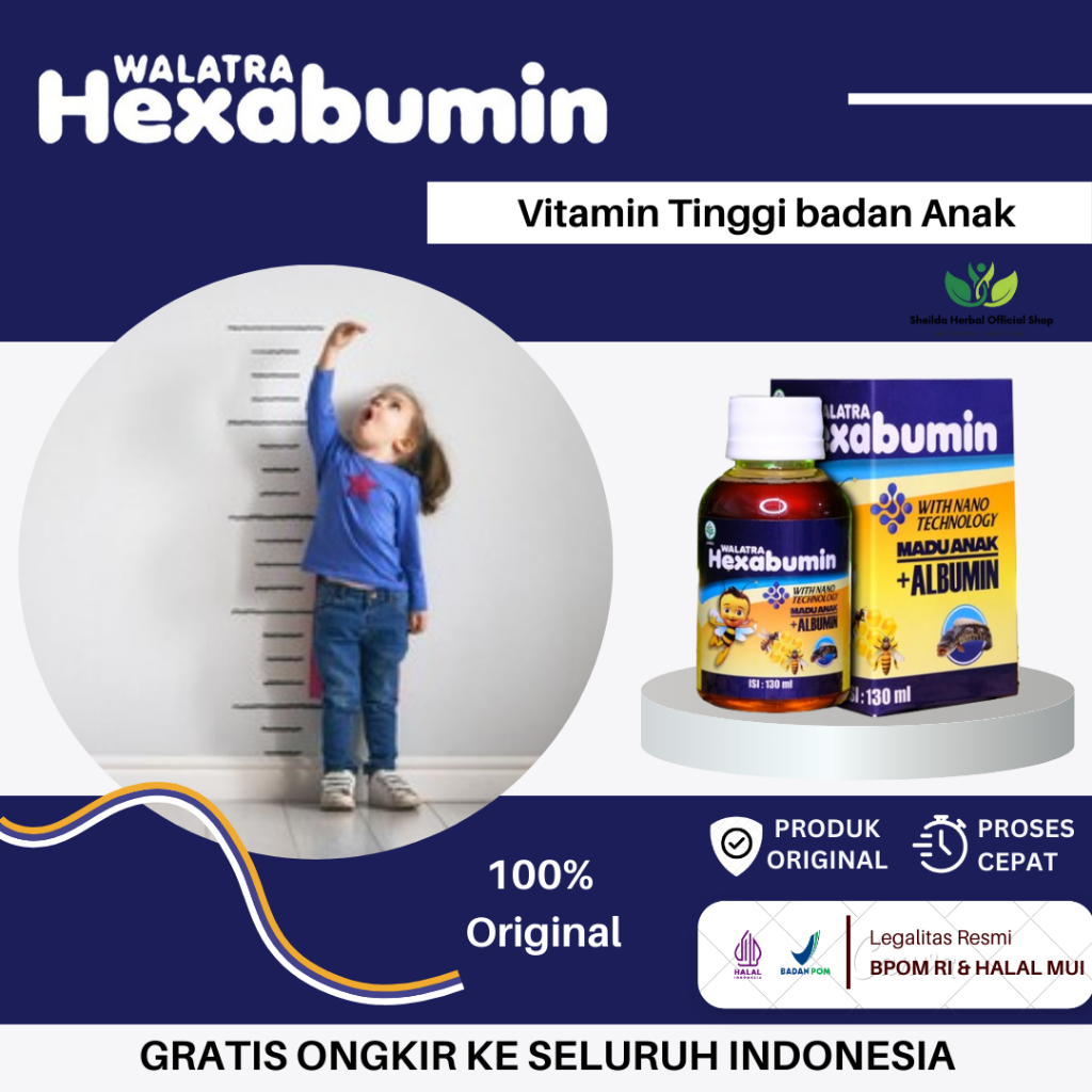 Jual Obat Penambah Tinggi Badan Anak, Vitamin Anak Tumbuh Tinggi ...
