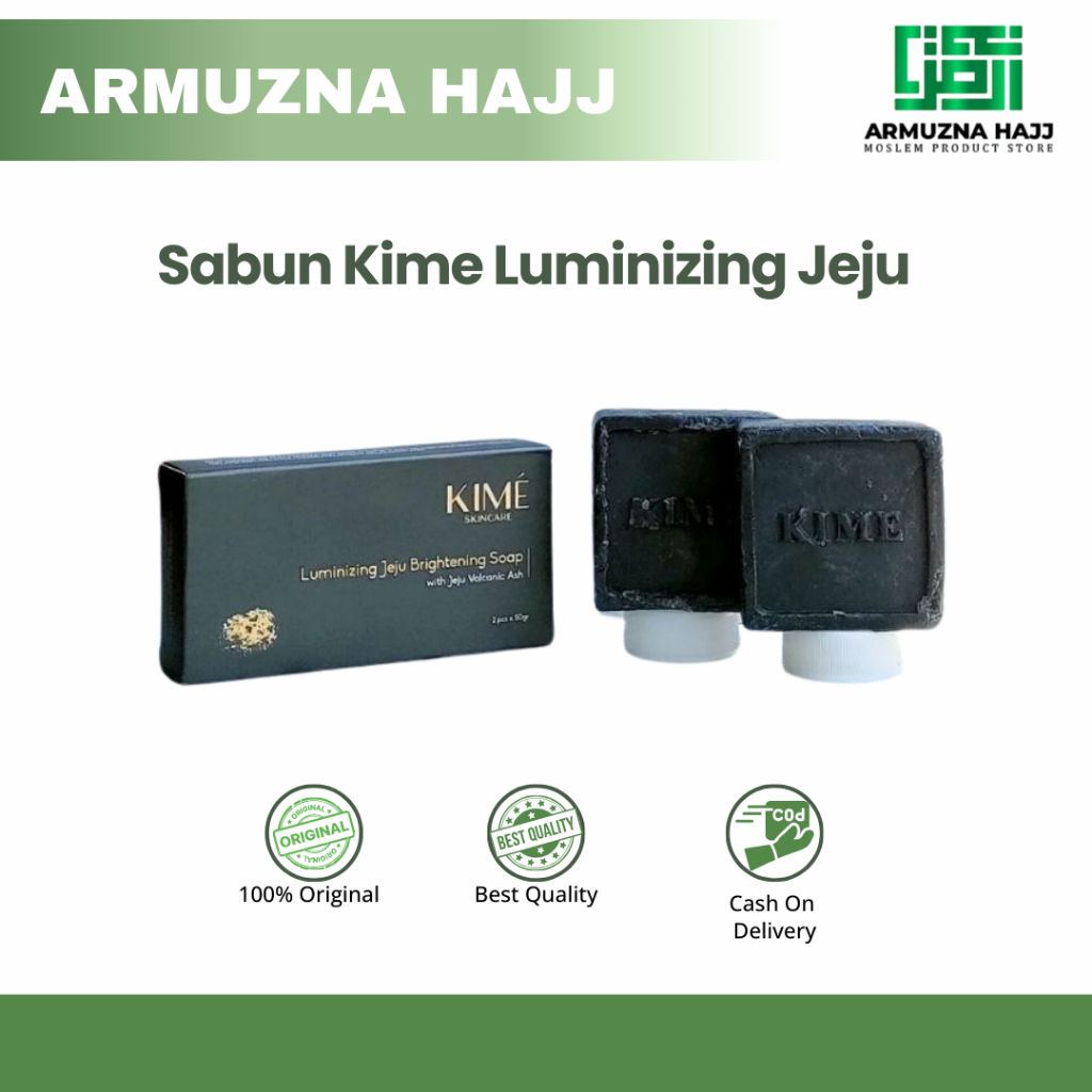 Jual Kime Skincare Luminizing Jeju Brightening Soap | Sabun Kime ...