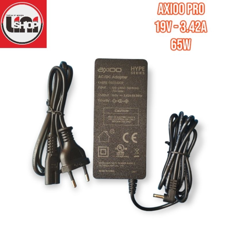 Jual AXIOO Adaptor Charger Mybook Hype Mybook pro H5 H6 H7 infinix 19V ...