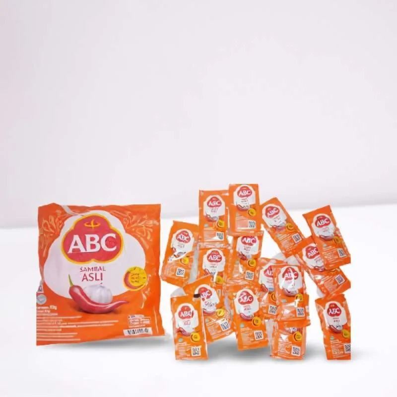 Jual Saos Sambal ABC sachet stik Isi 22 pcs | Shopee Indonesia