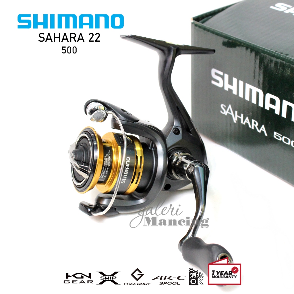 Jual Reel SHIMANO SAHARA | Power Handle 500 s/d 5000 Kolam Sungai Laut [2022] Resmi | Shopee ...