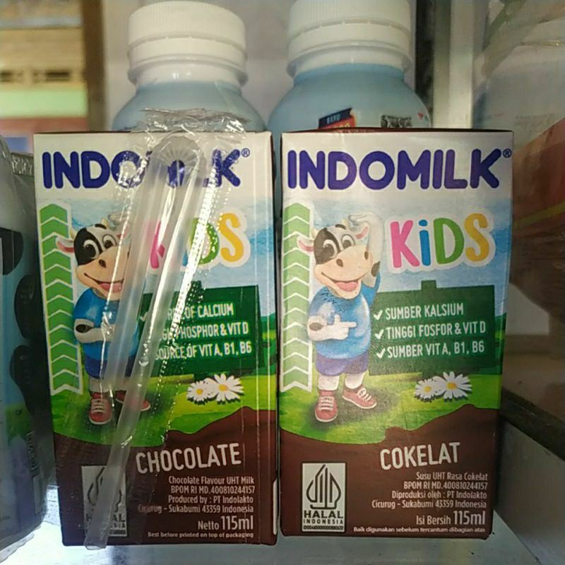 Jual Susu UHT Indomilk Kids Coklat/Stroberi | Shopee Indonesia
