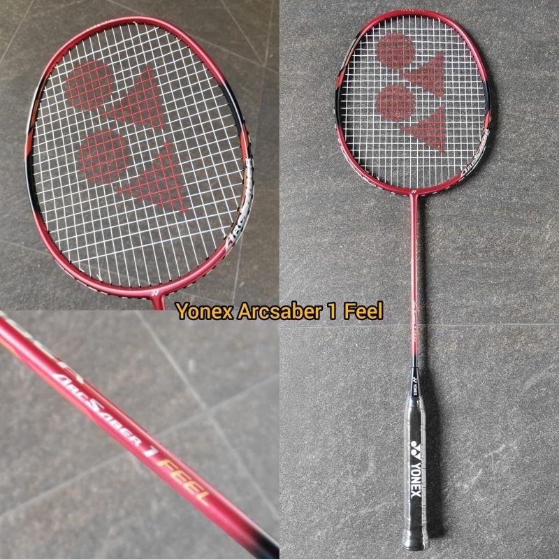 Jual raket badminton YONEX ARCSABER 1 FEEL/CLEAR/ABILITY ORIGINAL | Shopee Indonesia