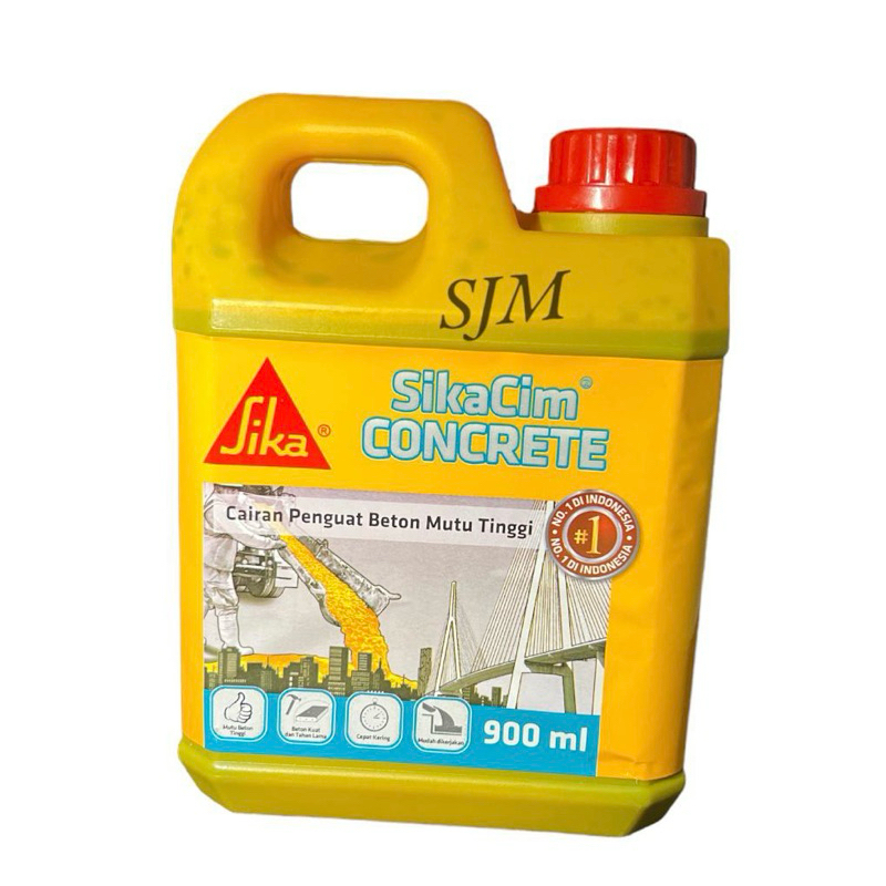 Jual SIKACIM Obat Cor / Concrete Additive / Pengeras Beton (900ml) | Shopee Indonesia