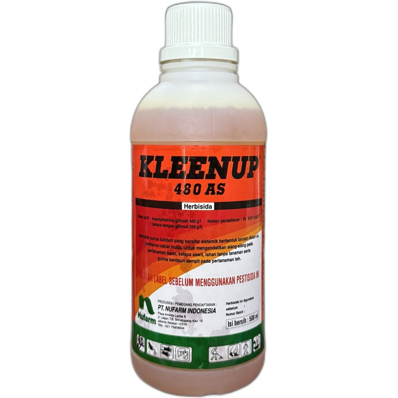 Jual HERBISIDA KLEENUP 480 AS 500 ML/RACUN SISTEMATIK ALANG-ALANG ...