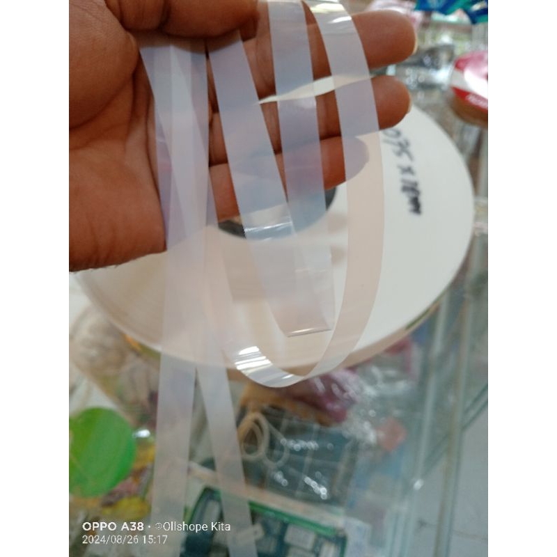 Jual Mika Sendaren Layangan Putih Susu Tebal 0.075x1.8cm Panjang 5meter ...