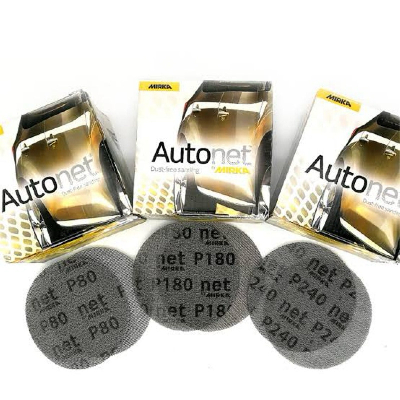 Jual Amplas Bulat Tempel 5 Inch- Mirka Autonet/Amplas jaring | Shopee ...