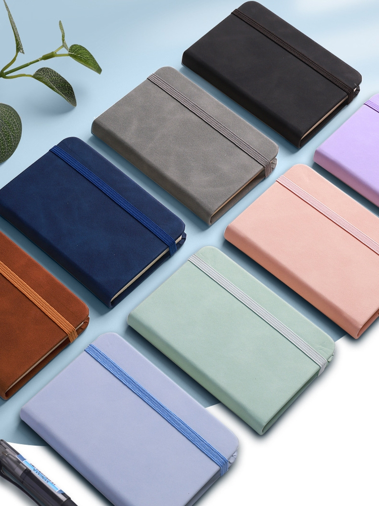 Jual PU Notebook mini portabel A7 notepad portabel tebal-100 lembar ...