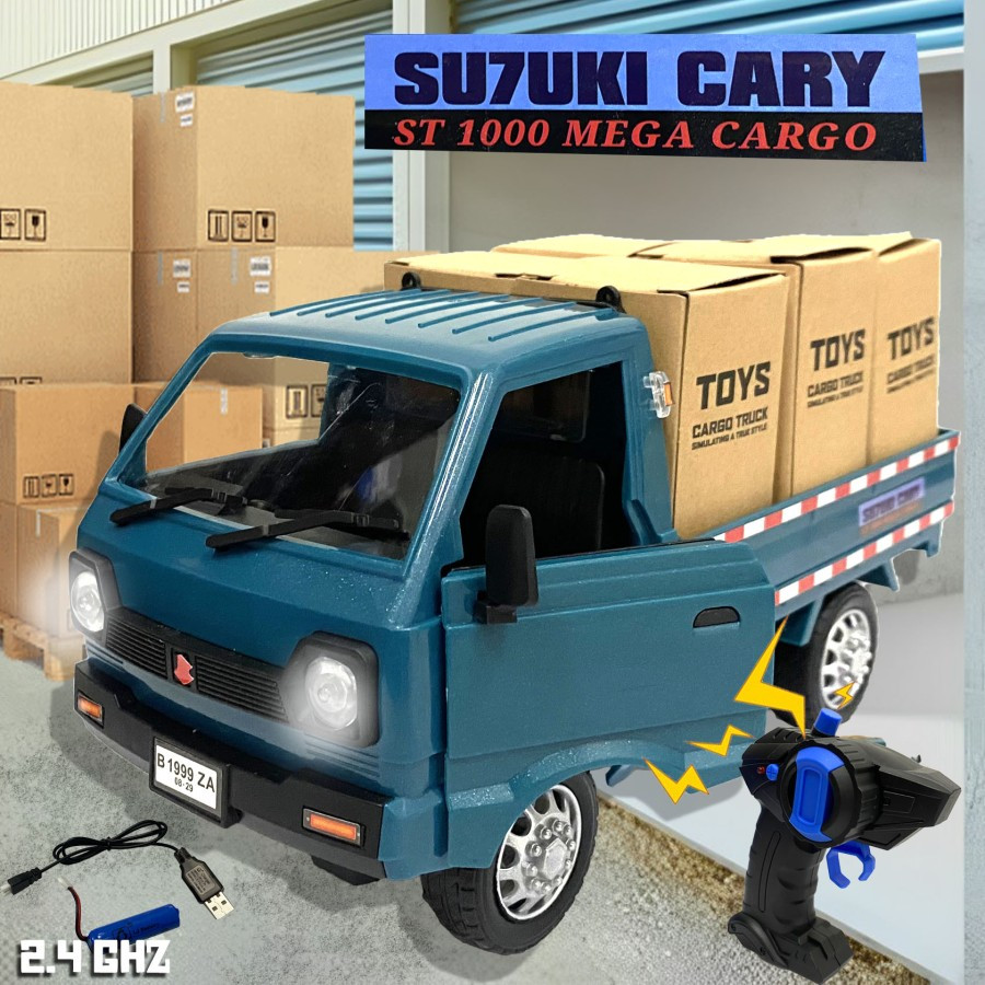 Jual Mainan Remote Control Mobil RC 83325 Pick up CargoTruck Box Carry ...