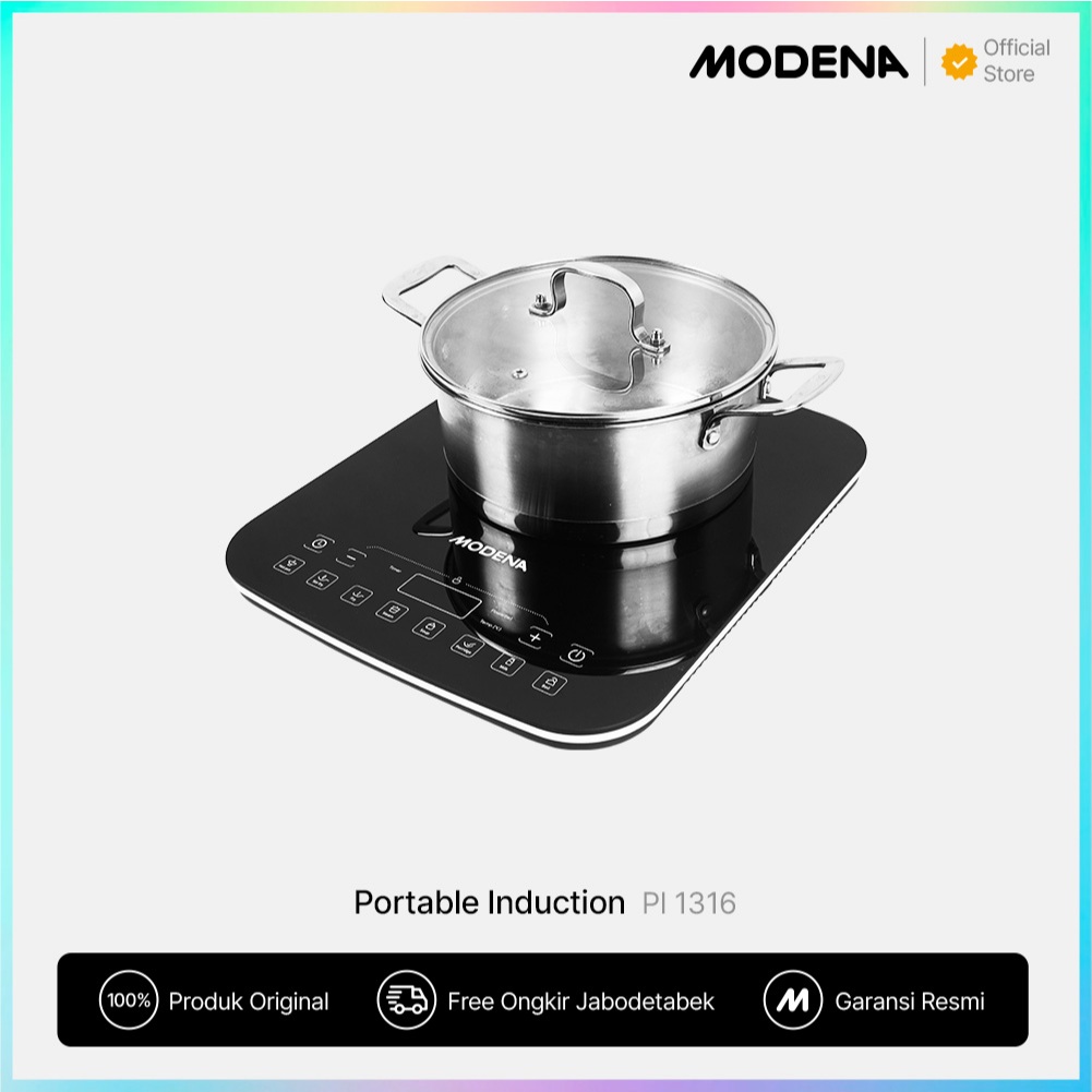 Jual MODENA Portable Induction - PI 1316 | Shopee Indonesia