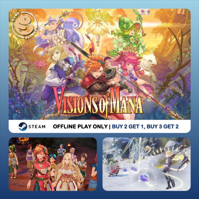 Jual Visions Of Mana Steam ( Offline / Own Account ) Game PC Original ...