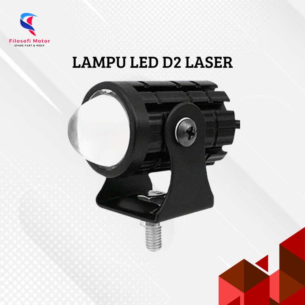 Jual Lampu laser foglamp D2 superbright high/low mini driving lampu ...