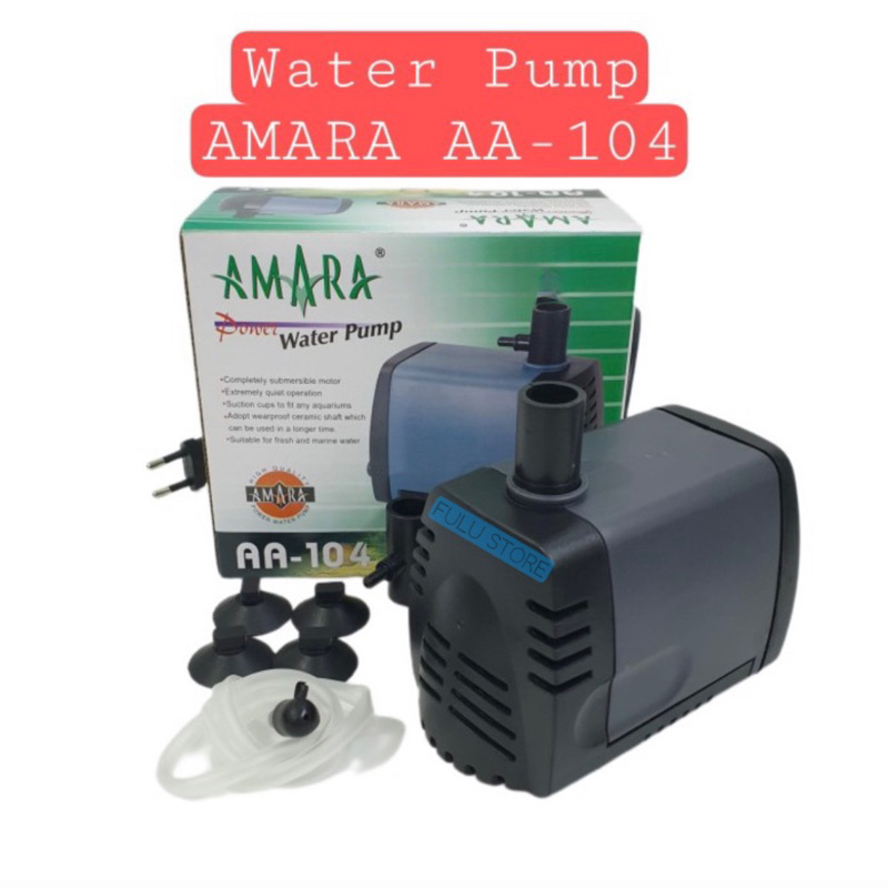 Jual AMARA AA 104 Pompa Air Celup Aquarium Ikan AA104 Water Pump ...