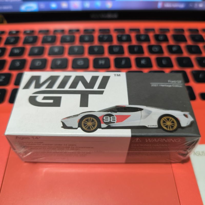 Jual MINI GT 313 FORD GT 2021 KEN MILES HERITAGE EDITION | Shopee Indonesia