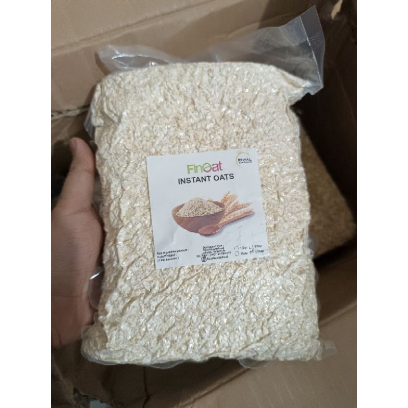 Jual Instant Oats Gandum Kemasan Vacum 1kg | Shopee Indonesia