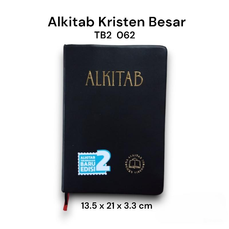 Jual Alkitab Kristen Besar Terjemahan Baru 2 2023 LAI Alkitap Al Kitab ...