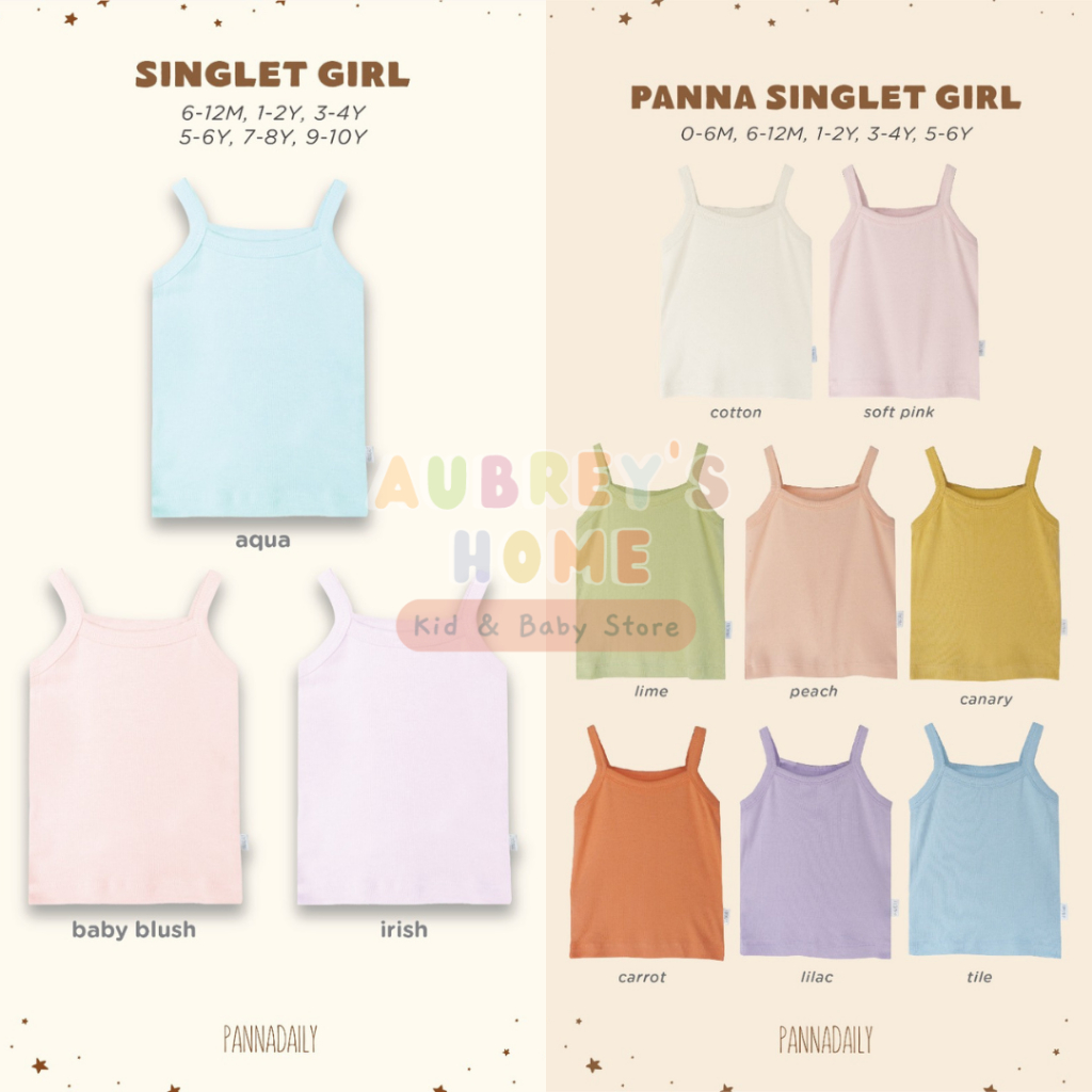 Jual Bohopanna Panna Daily Panna Singlet Girl - Kaos Dalama Anak ...