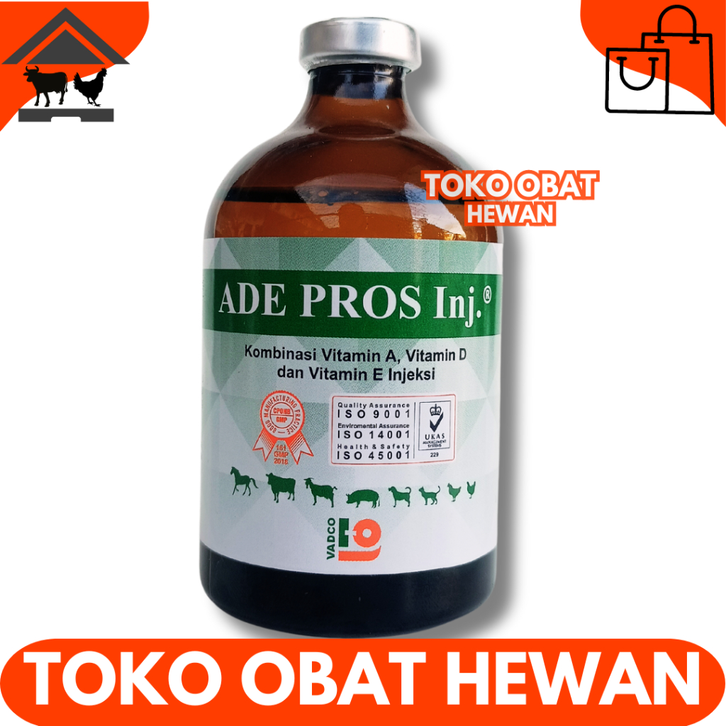Jual ADE PROS INJ 100ML VADCO - Vitamin ADE Meningkatkan Daya Tahan ...