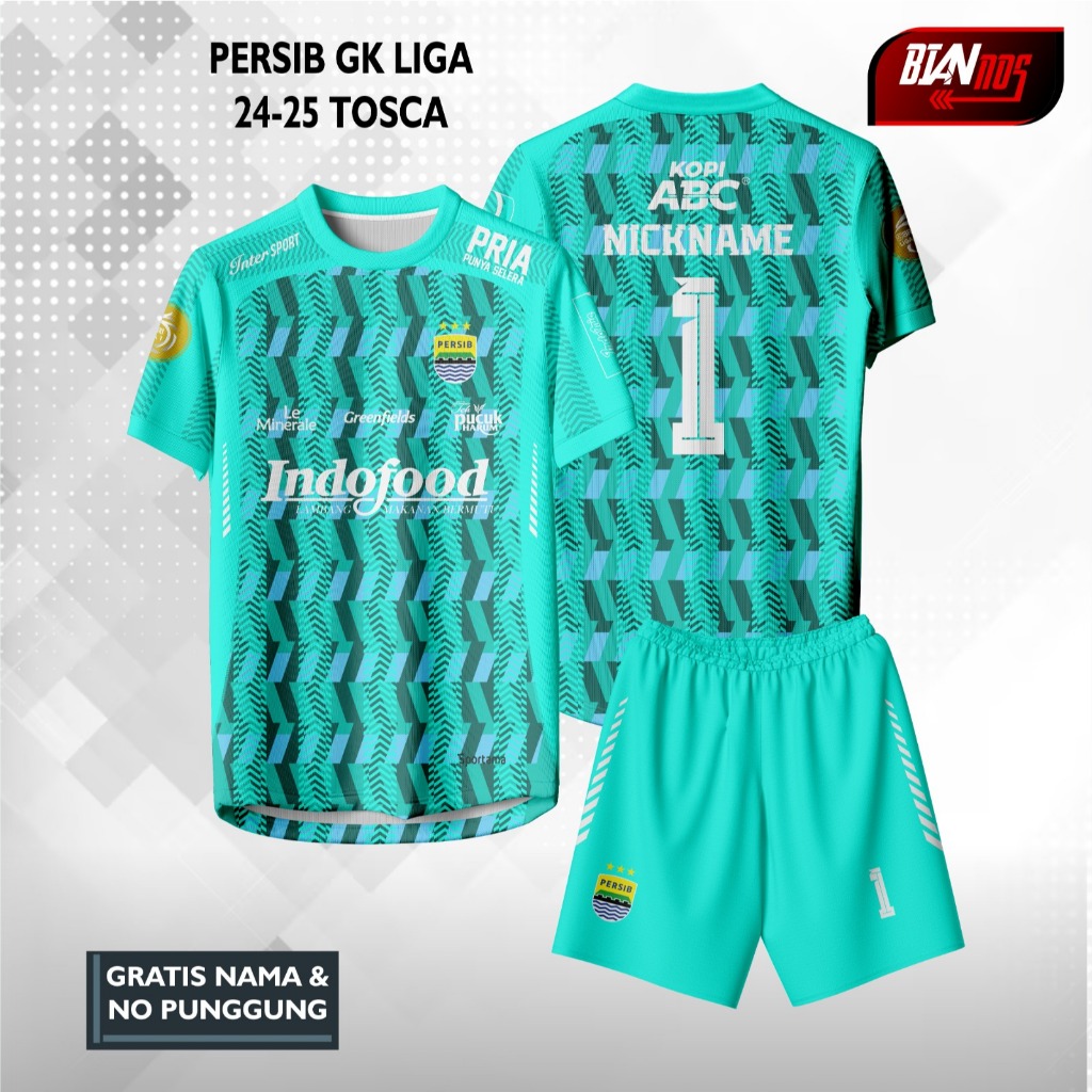 Jual JERSEY KIPER PERSIB TOSCA TERBARU 2024/2025 FULL PRINTING (GRATIS ...