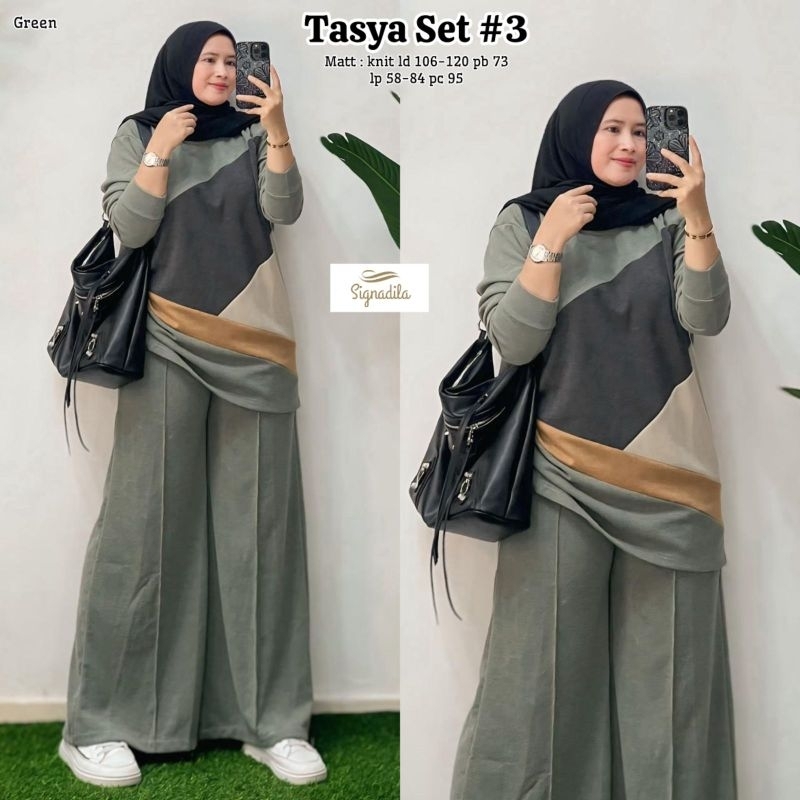Jual TASYA SET#3 - KINARA SET KNIT HAYAKO PREMIUM TEBAL HALUS | Shopee ...