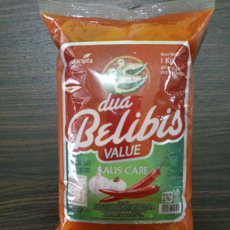 Jual sambal dua belibis kemasan 1kg | Shopee Indonesia