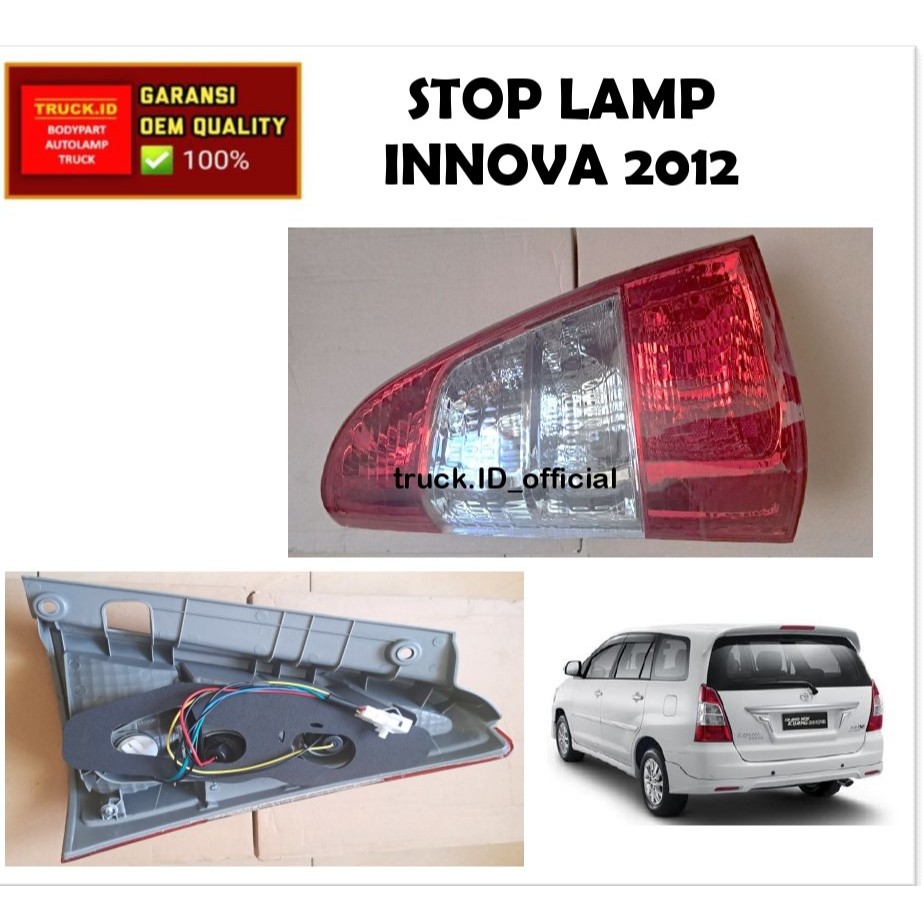 Jual STOPLAMP STOP LAMP LAMPU BELAKANG TOYOTA INNOVA 2012 2013 2014 ...