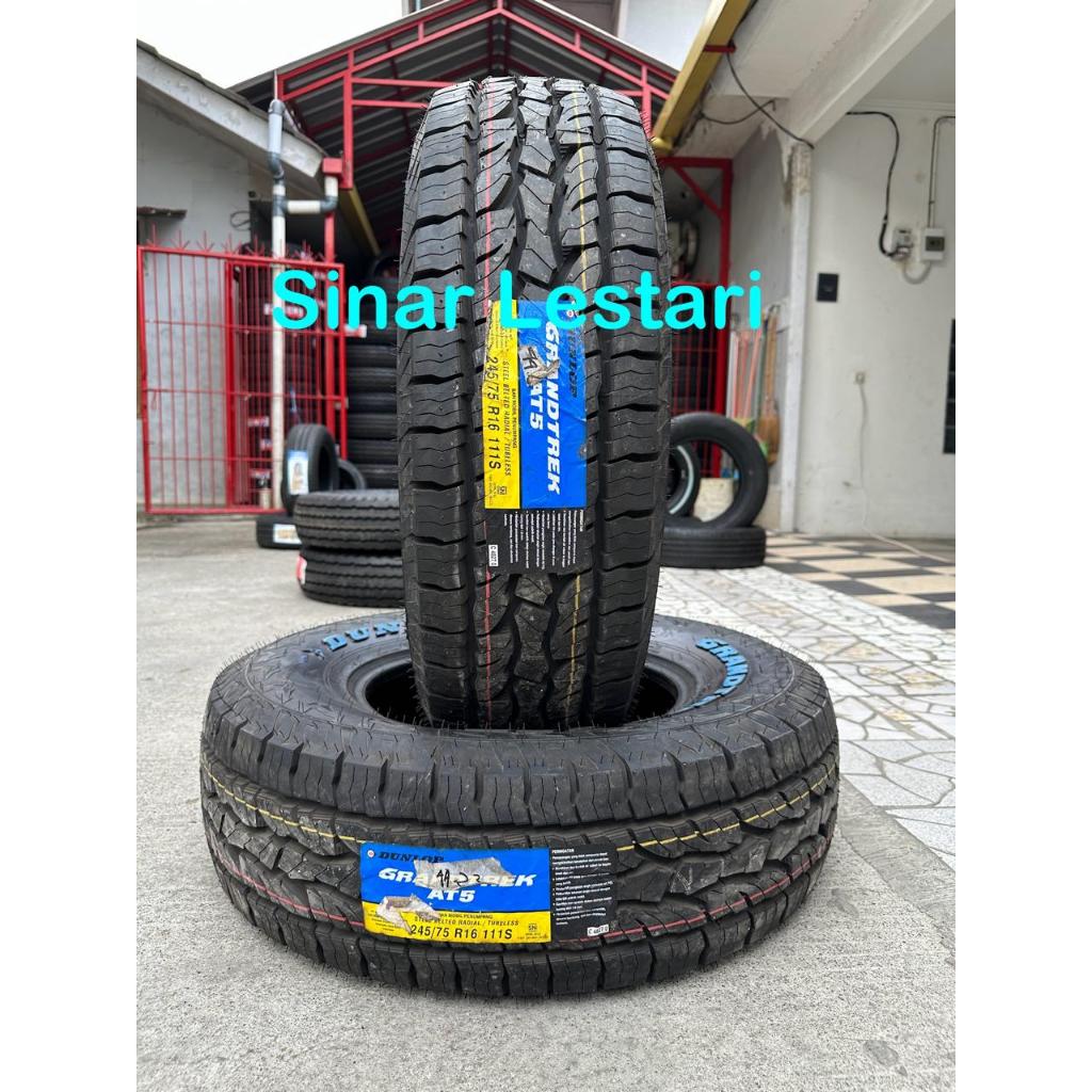 Jual Ban Dunlop Grandtrek AT5 245 75 R16 8PR Ban Mobil Everest, Hilux ...