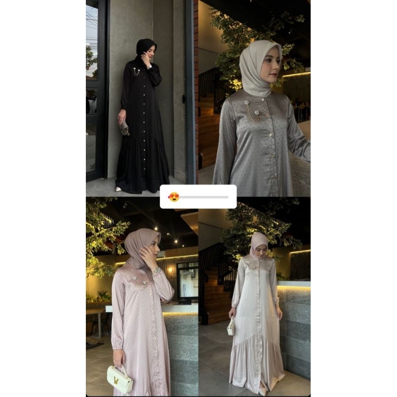 Jual ZALINE DRESS ORI JAVINA (original ) | Shopee Indonesia