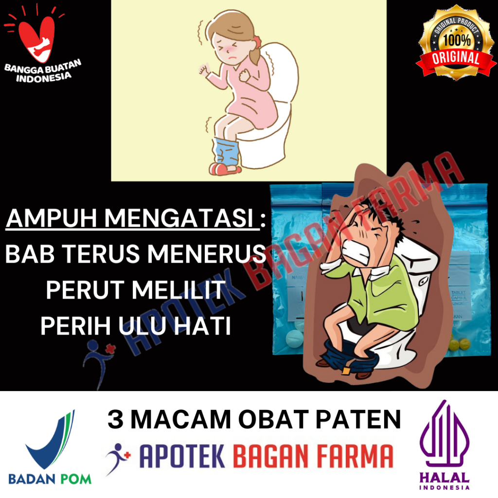 Jual PAKET OBAT AMPUH DIARE / PERUT MELILIT / PERIH ULU HATI ( 3 MACAM ...
