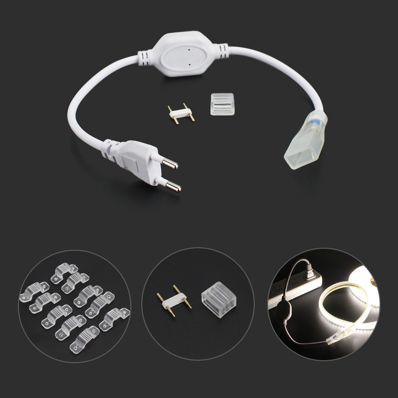 Jual Soket Strip / Tabung Neon / Adaptor Strip LED 220V | Shopee Indonesia