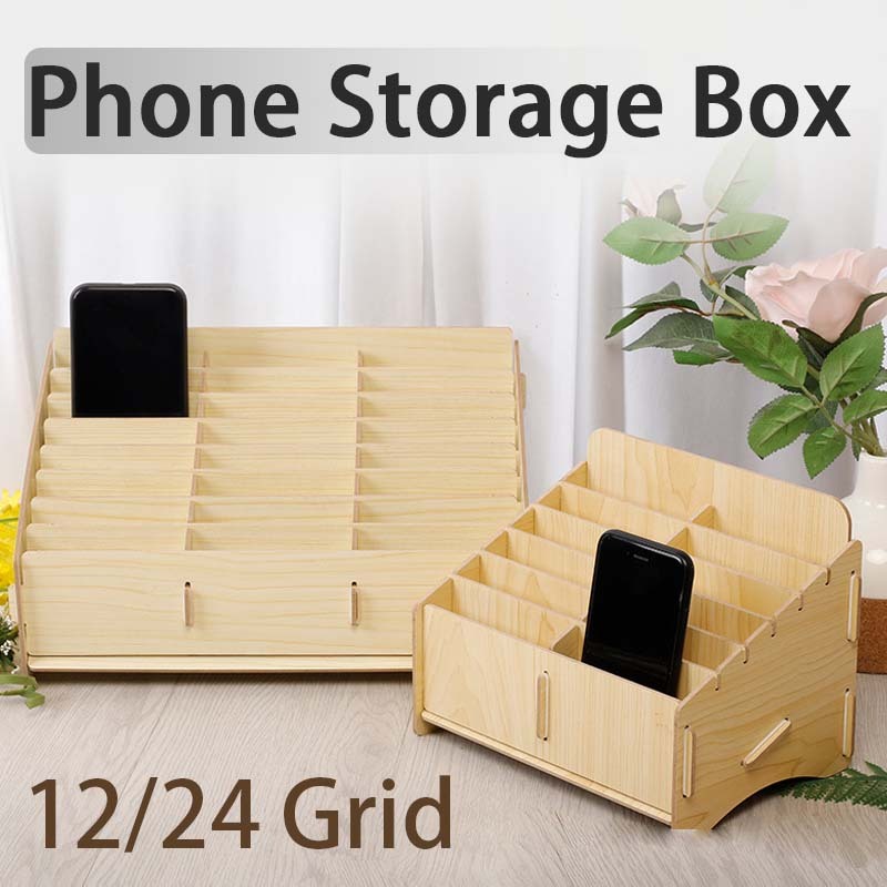 Jual Rak Hp Service Isi 12/24 Slot Management Box Handphone Multifunsgi ...