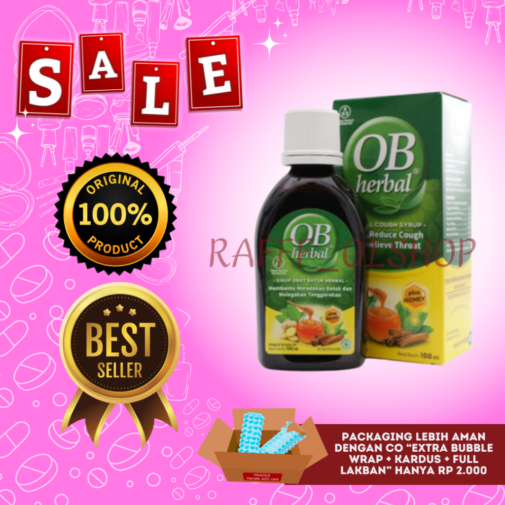 Jual DELTOMED OB HERBAL SYRUP 100ML | Shopee Indonesia