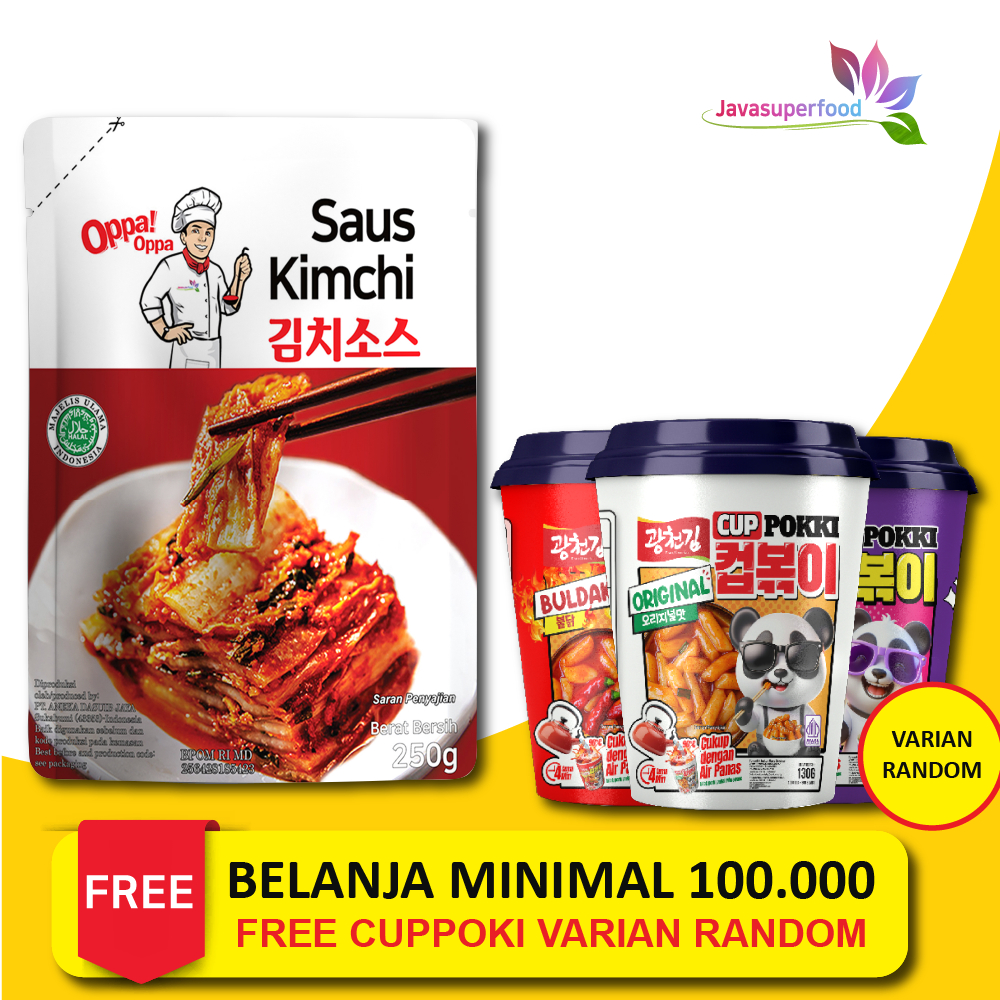 Jual Saus Instan Saus Kimchi Korea 250g / Sauce Kimchi Korea Saus Oppa ...