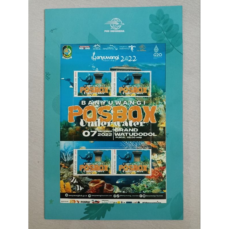 Jual Prangko perangko PRISMA Watudodol, Postbox Underwater RARE LANGKA ...