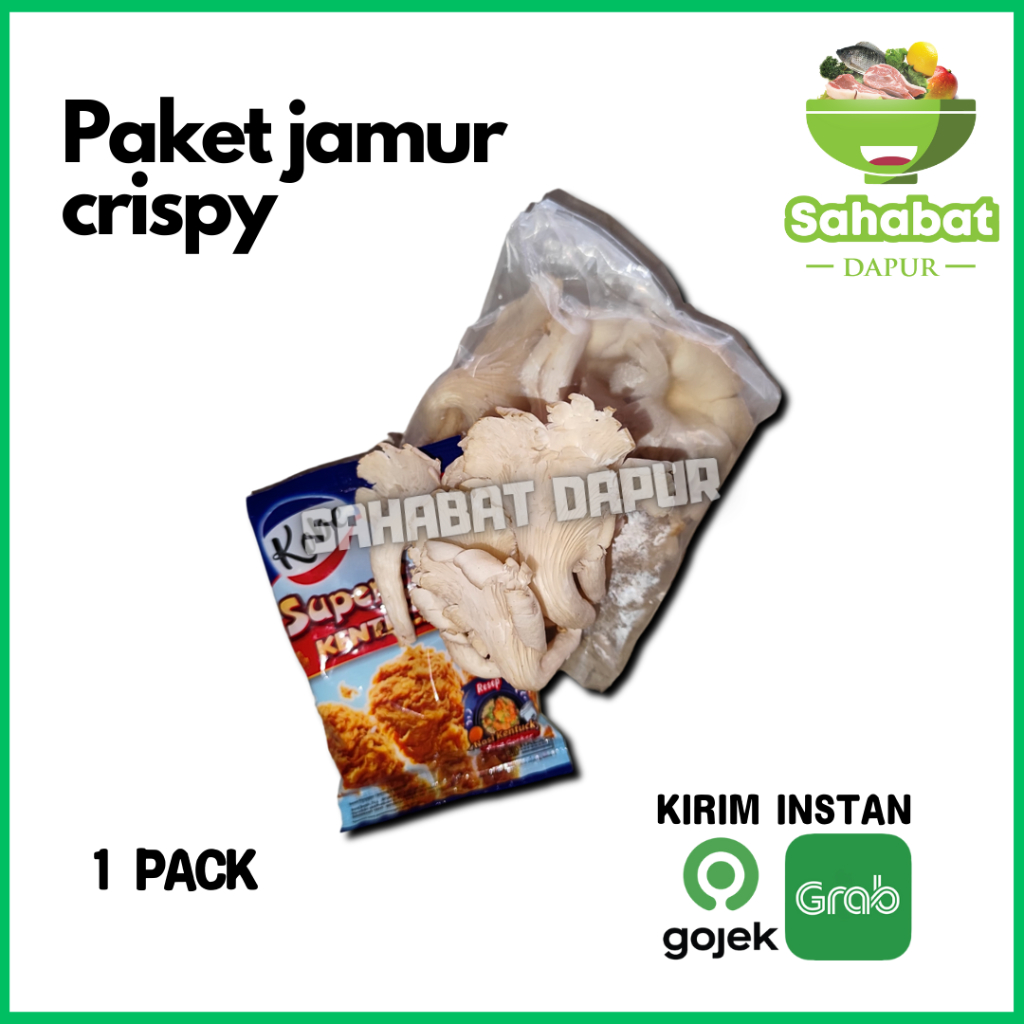 Jual Jamur Krispi / Paket Jamur Crispy - Sahabatdapur | Shopee Indonesia