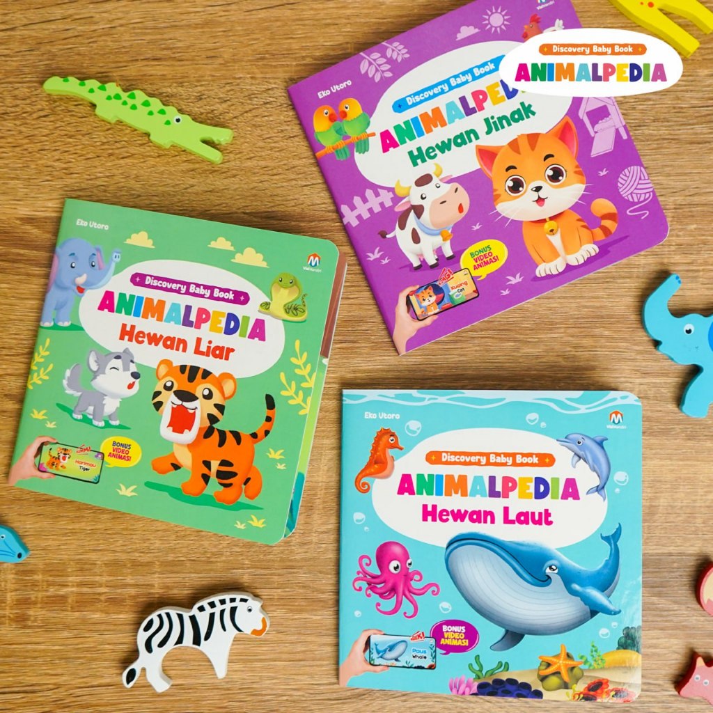 Jual Buku Cerita | Discovery Baby Book Animalpedia | Ziyad Book | Buku ...