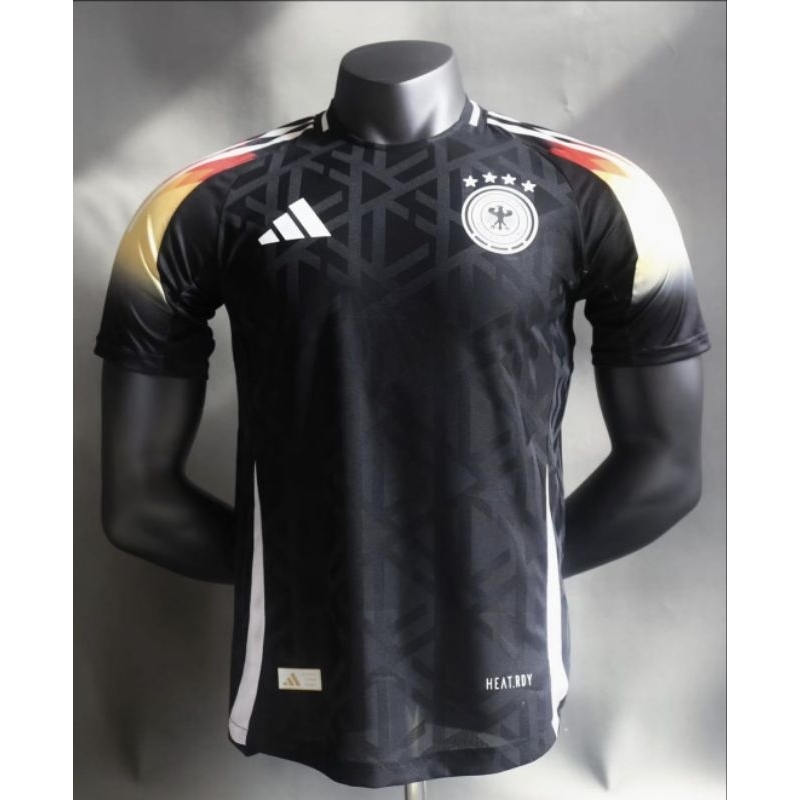 Jual (PLAYER ISSUE PI) JERSEY BOLA JERMAN BLACK LIMITED EDITION 2024 IMPORT | Shopee Indonesia