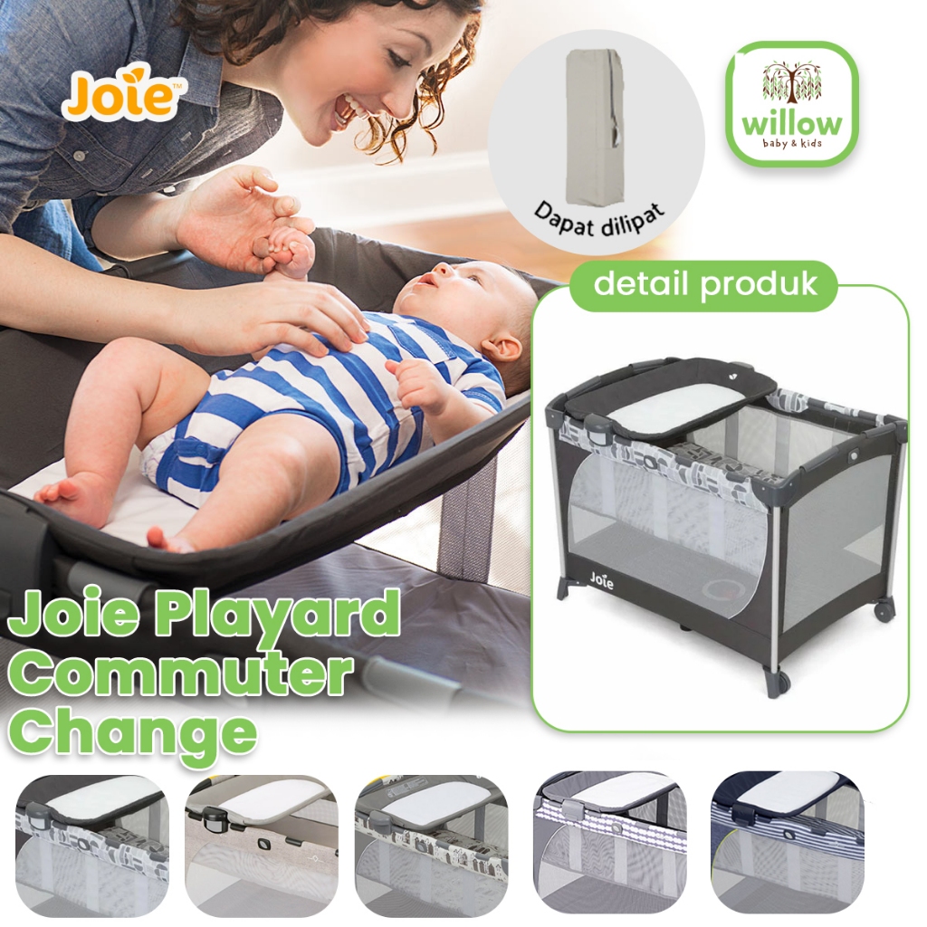 Jual Baby Box - Joie Playard Commuter Change | Shopee Indonesia