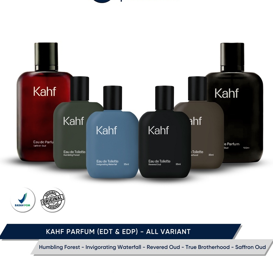 Jual KAHF Parfum Eau De Toilette Perfume | EDT & EDP Natural Discovery ...