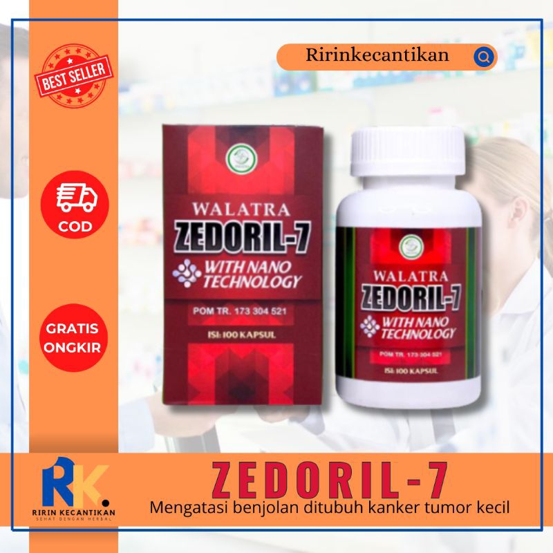 Jual ZEDORIL-7 Walatra Original Obat Kanker Tumor Benjolan Asli (100 ...