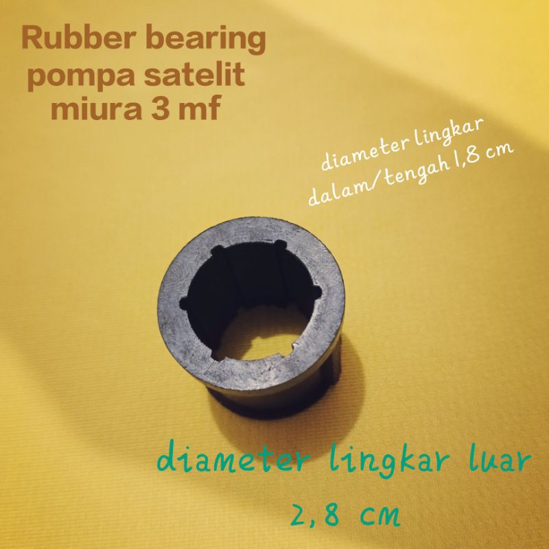 Jual ring (guide) rubber bearing pompa satelit pompa celup submersible ...