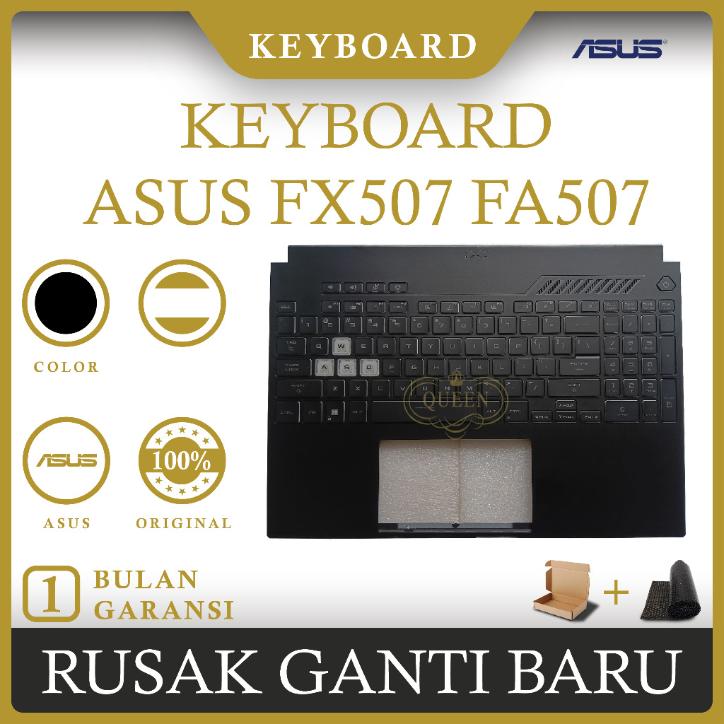 Jual KEYBOARD FRAME LAPTOP ASUS TUF Gaming FX507 FA507 (RGB) | Shopee Indonesia