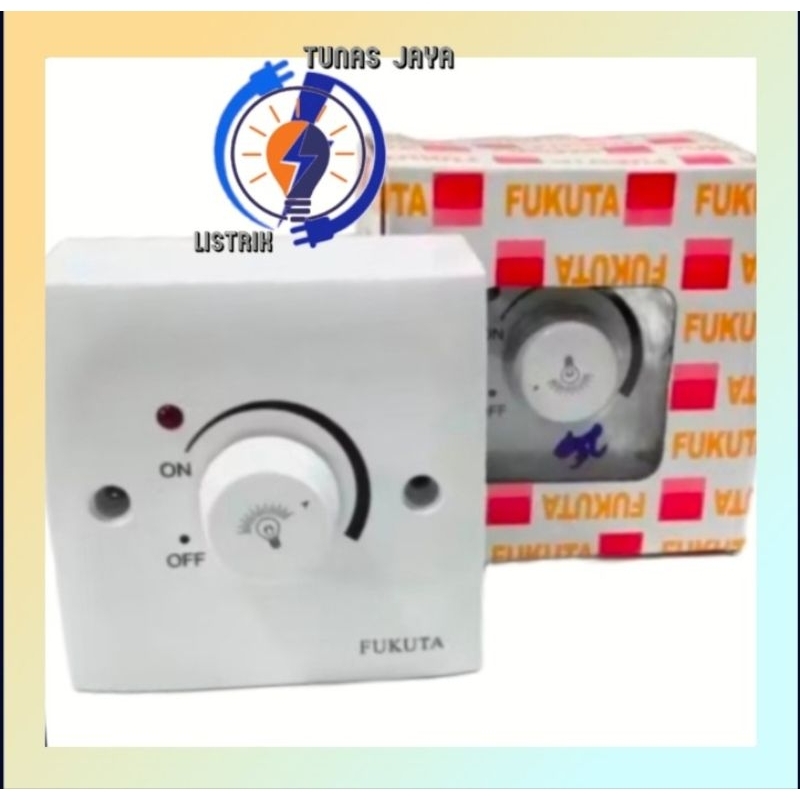 Jual Dimmer / Lampu Dimer Pengatur Tegangan Listrik Switch Saklar Lampu ...