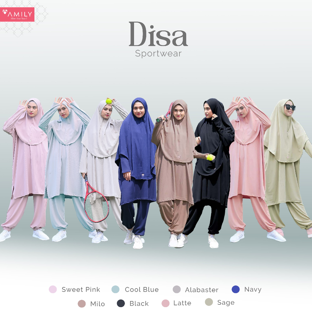 Jual BAJU OLAHRAGA MUSLIMAH SYARI AMAN TIDAK MEMBENTUK LEKUK BADAN ...